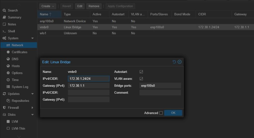 Proxmox VMs | David Albert